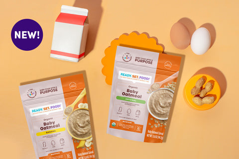 Organic 3-Allergen Baby Oatmeal